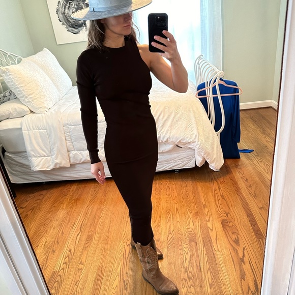 Zara | Dresses | One Shoulder Bodycon Dress | Poshmark